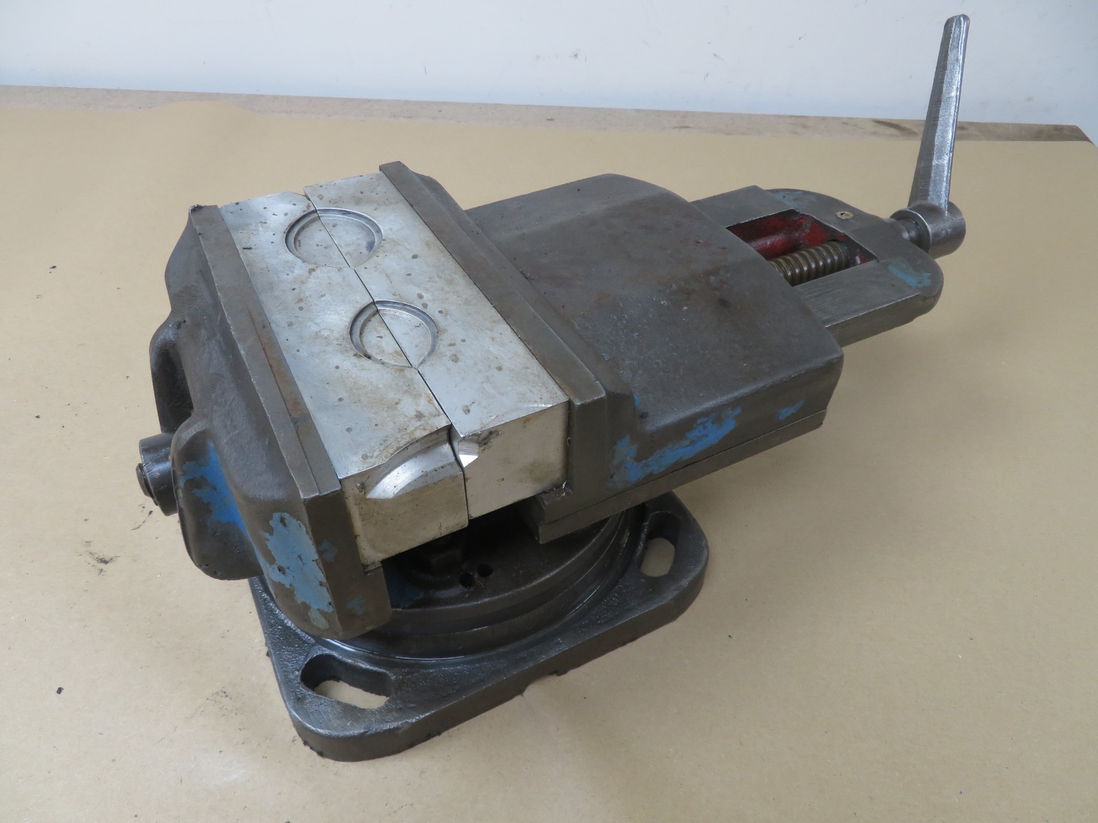 9″ Swivel Base Machine Vice Heavy Duty For Milling Drilling Machine ...